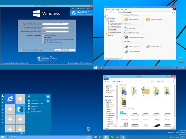 Windows 10 Transformation Pack 4.0 İndir
